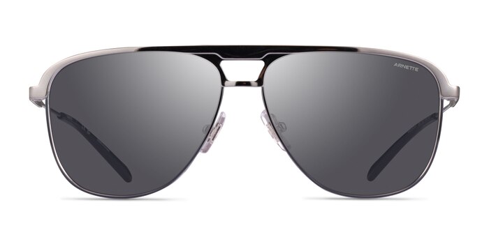 ARNETTE Holboxx - Aviator Gunmetal Frame Sunglasses For Men ...