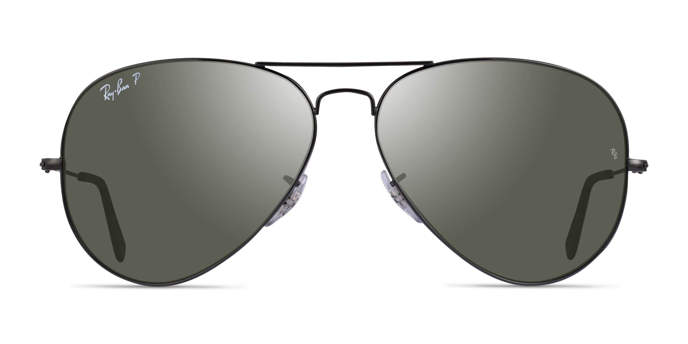Ray-Ban RB3025 Aviator - Aviator Shiny Black Frame Prescription ...