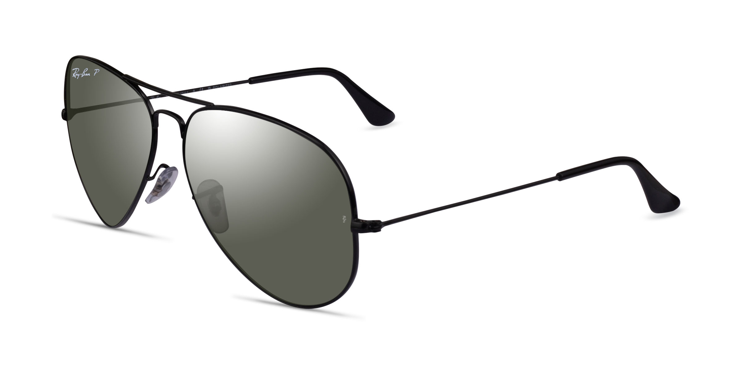 Ray-Ban RB3025 Aviator - Aviator Shiny Black Frame Prescription ...