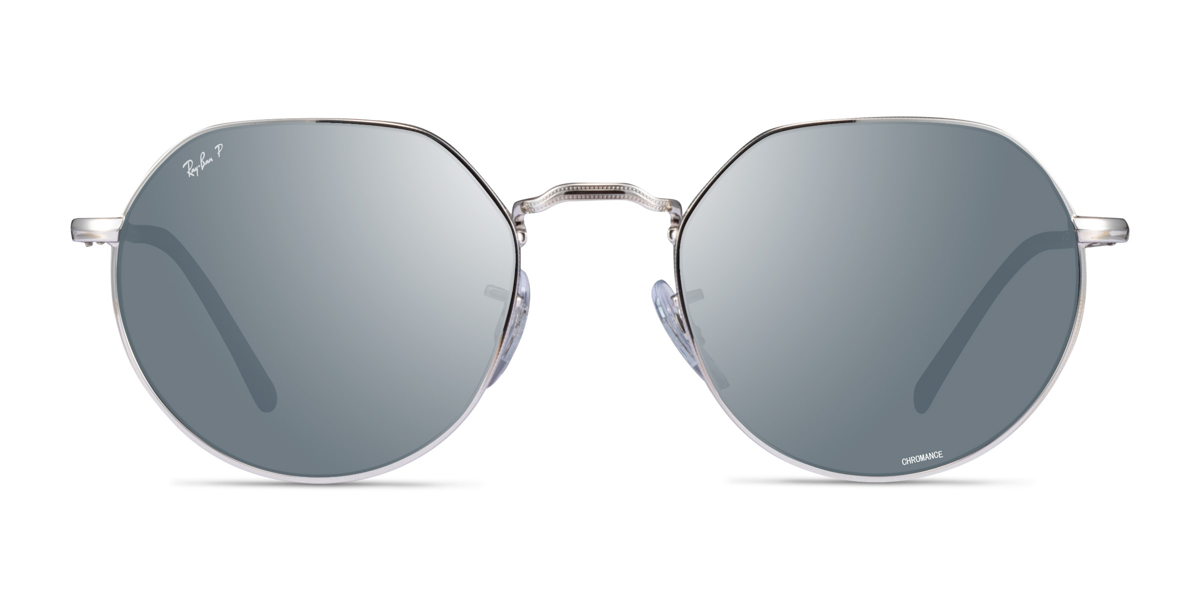 Ray-Ban RB3565 Jack - Geometric Silver Frame Prescription Sunglasses ...