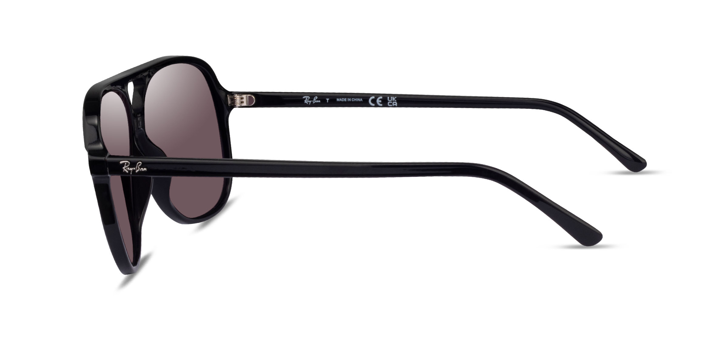 Ray-Ban RB2198 Bill - Aviator Black Frame Prescription Sunglasses ...