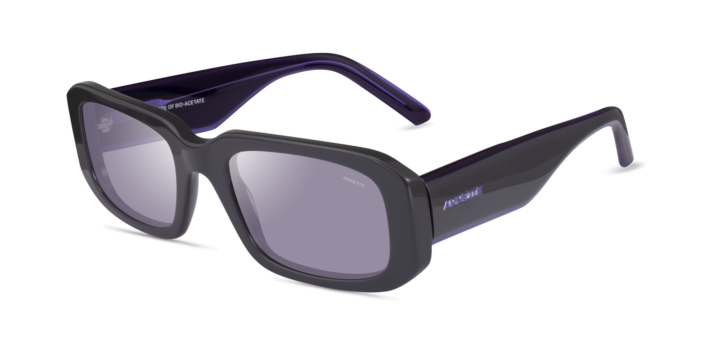 ARNETTE Thekidd - Square Gray Frame Prescription Sunglasses ...