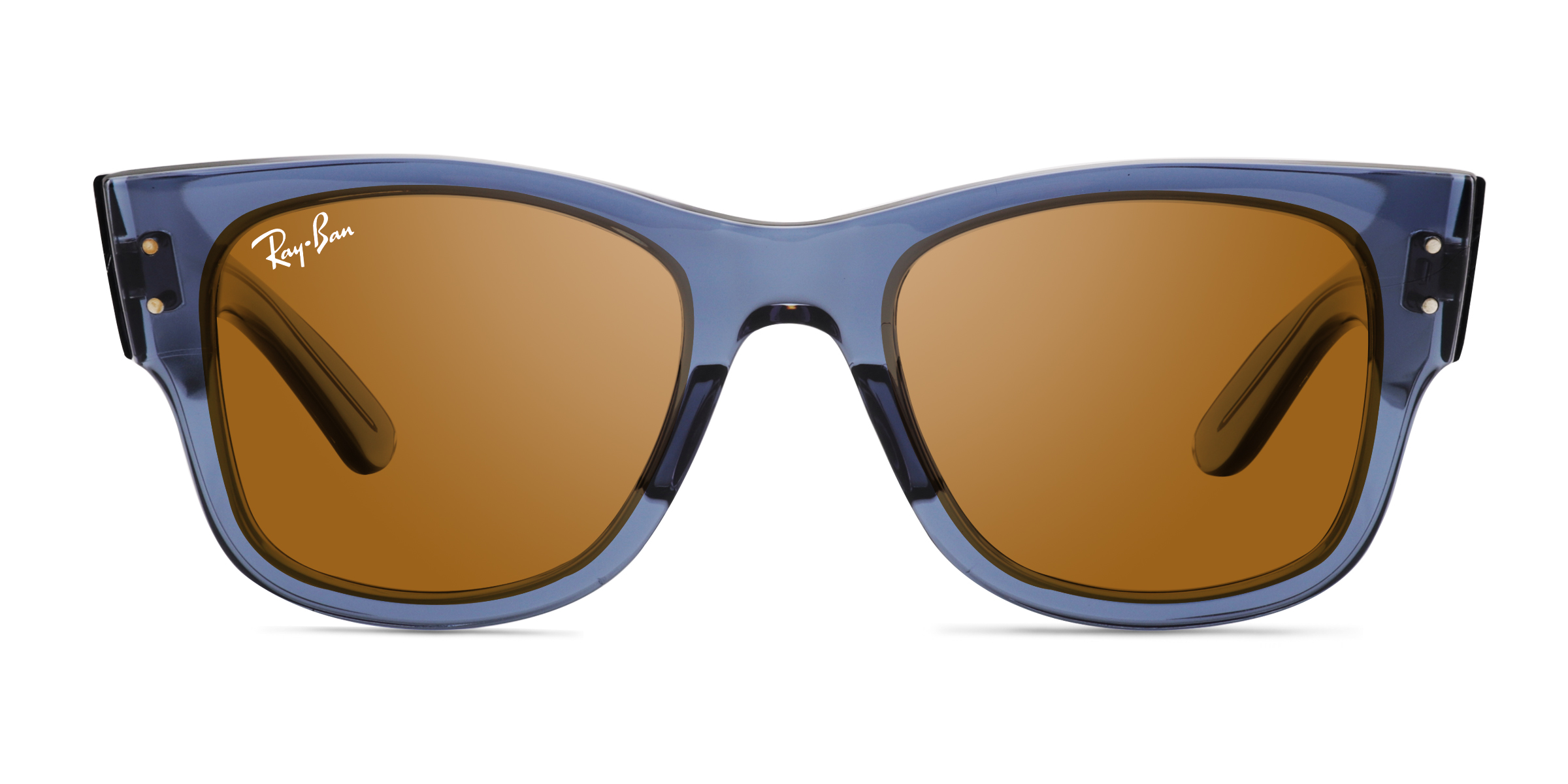 Ray-Ban RB0840S - Wayfarer Transparent Blue Frame Prescription ...