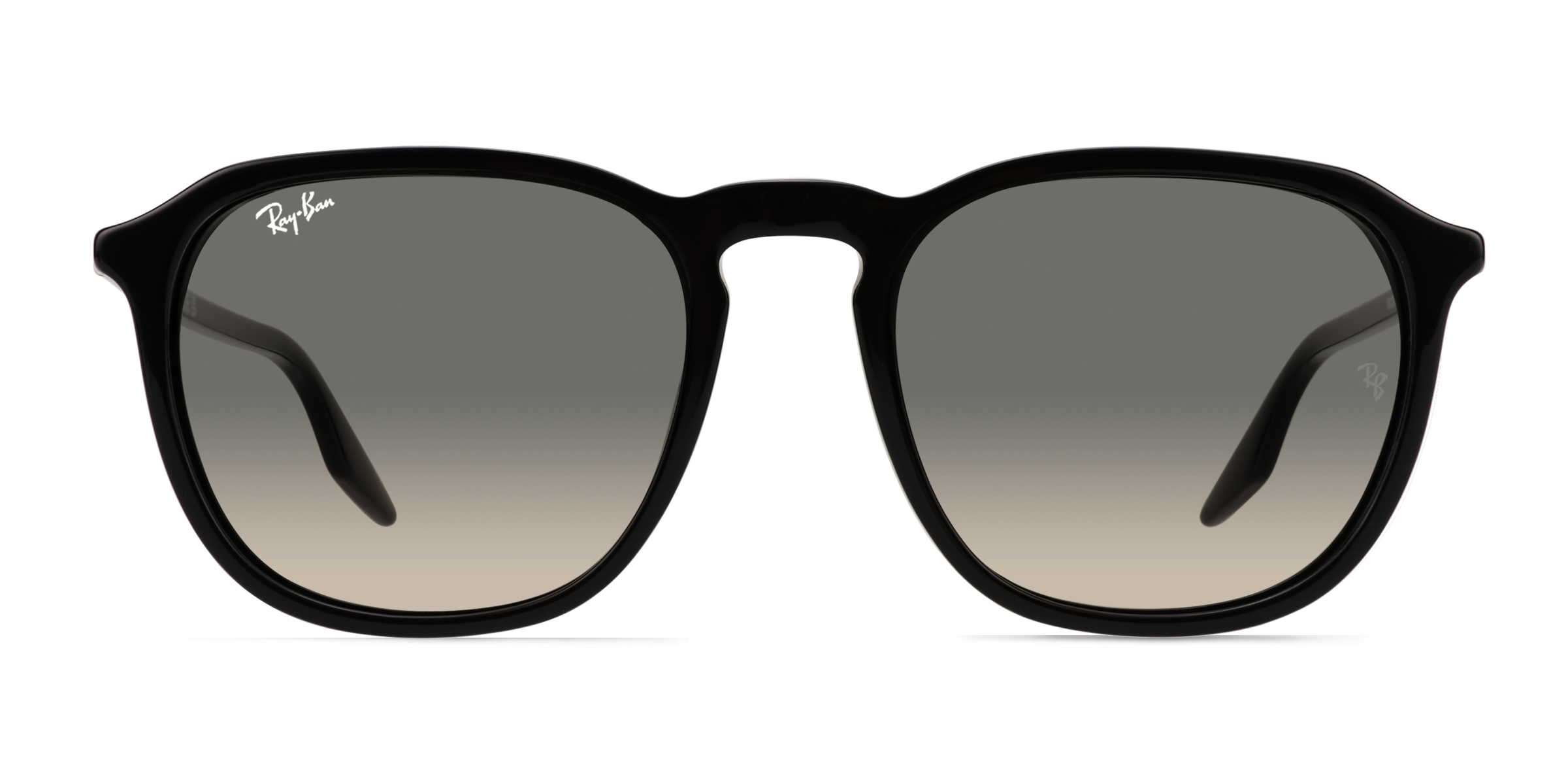 Ray-Ban RB2203 - Square Black Frame Prescription Sunglasses ...