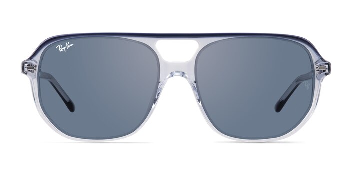 Ray-Ban RB2205 Bill One - Aviator Blue Frame Prescription Sunglasses ...