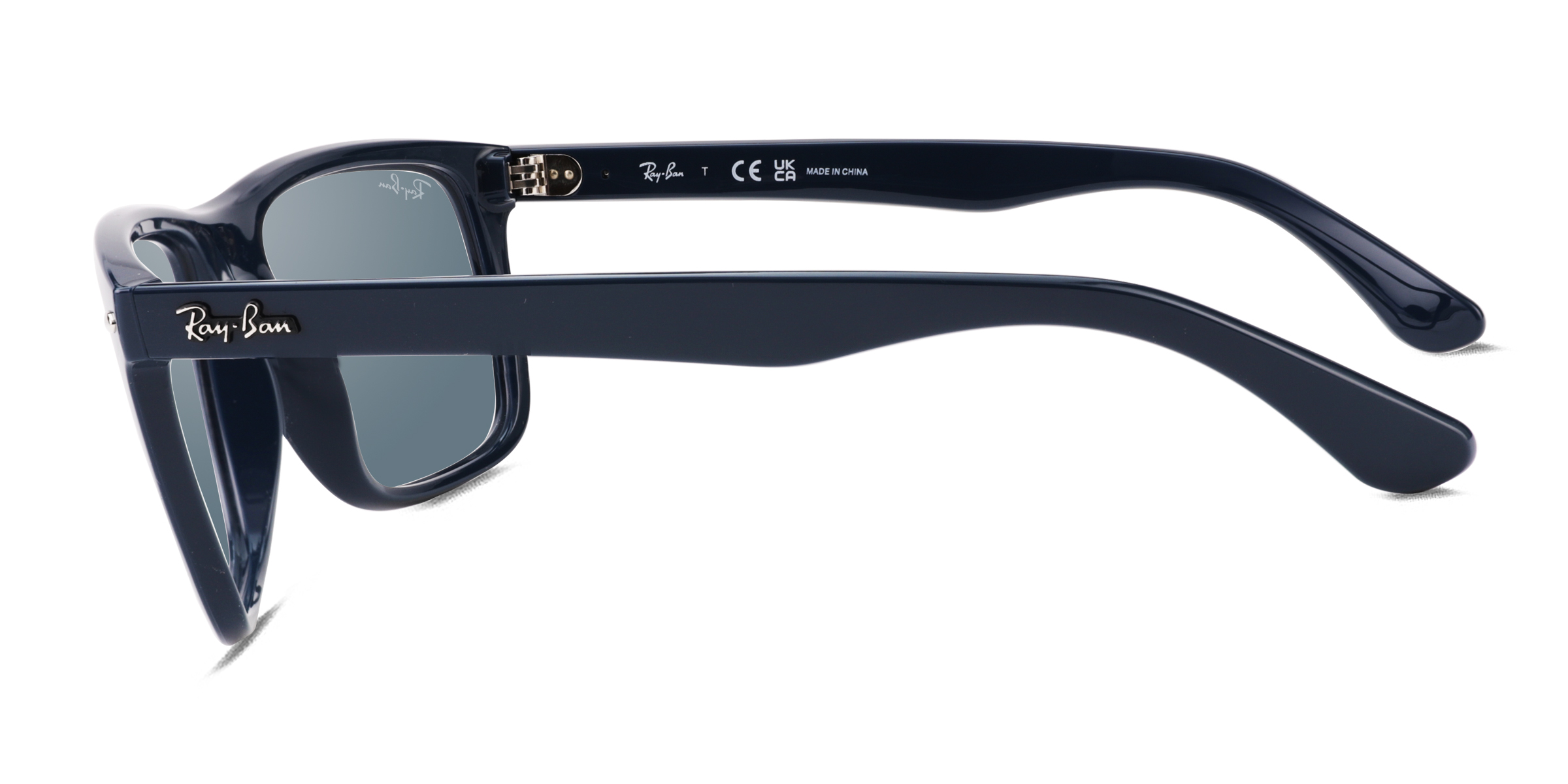 Ray-Ban RB4547 Boyfriend Two - Wayfarer Blue Frame Prescription ...