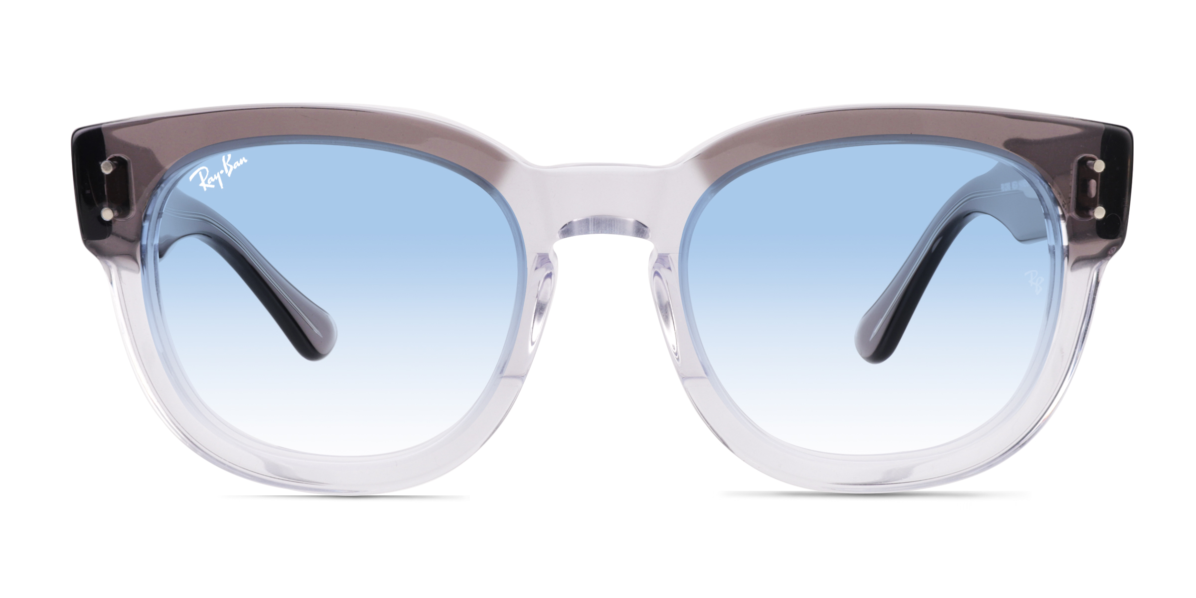 Ray-Ban RB0298S Mega Hawkeye - Wayfarer Clear Gray Frame Prescription ...