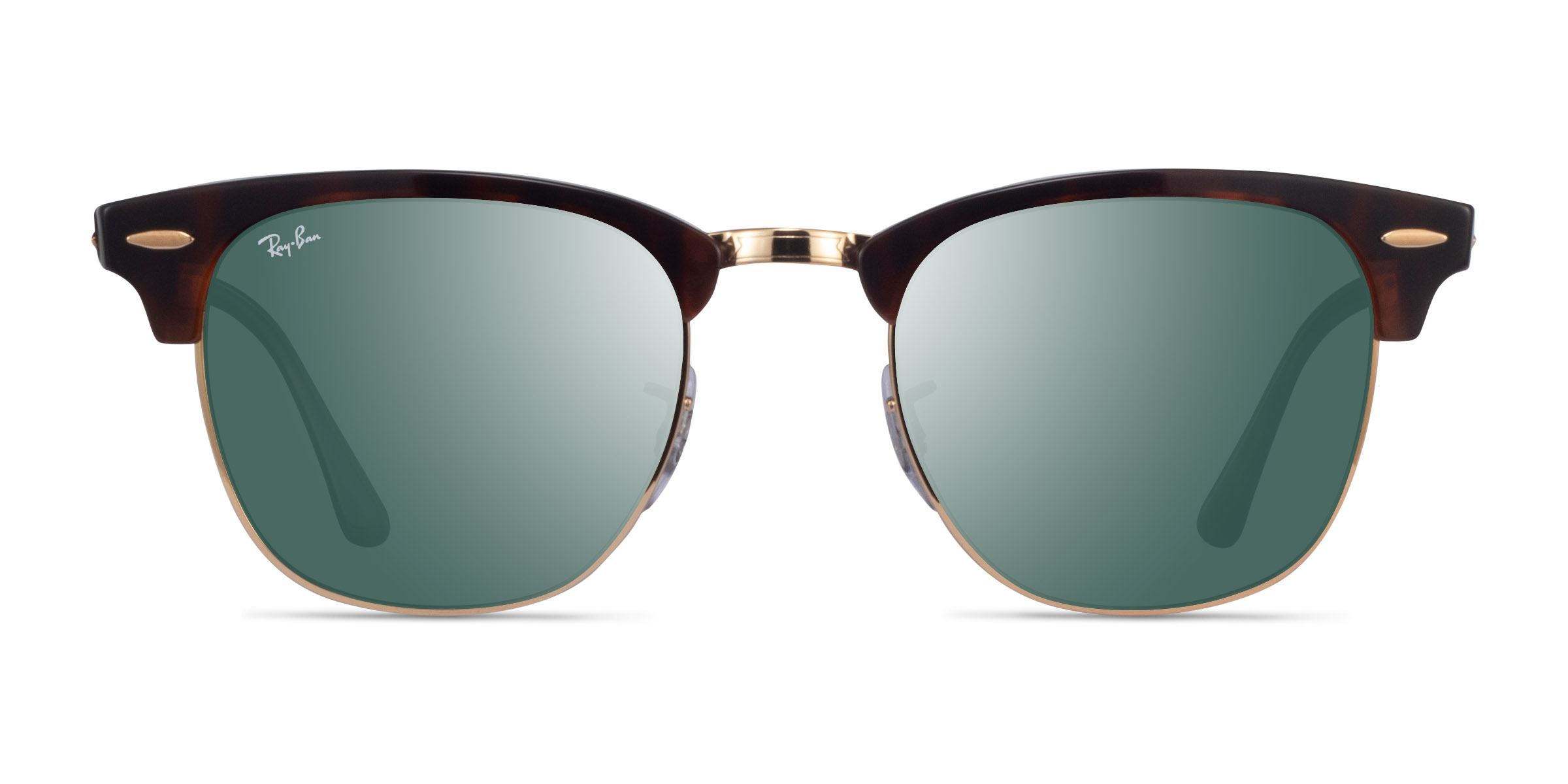 Ray-Ban RB3016 Clubmaster - Browline Tortoise Frame Prescription ...