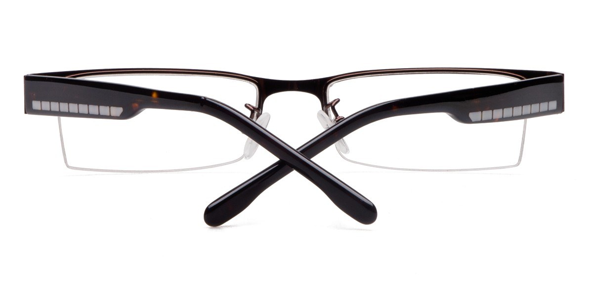 Christopher Rectangle Brown Glasses for Men | Eyebuydirect Canada