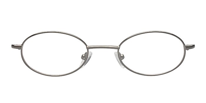 Timber Oval Gunmetal Full Rim Eyeglasses Eyebuydirect Canada