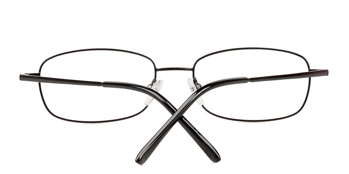 Reggie Rectangle Black Full Rim Eyeglasses | Eyebuydirect Canada