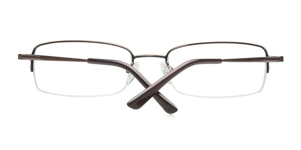 Brenton Rectangle Brown Glasses for Men | Eyebuydirect
