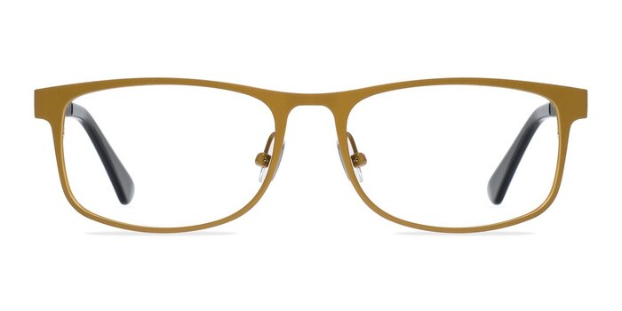 Assembly Rectangle Yellow Full Rim Eyeglasses | Eyebuydirect
