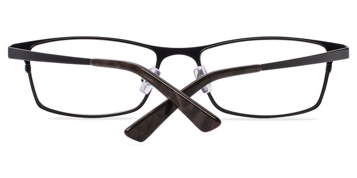 Bradford Rectangle Black Full Rim Eyeglasses | Eyebuydirect