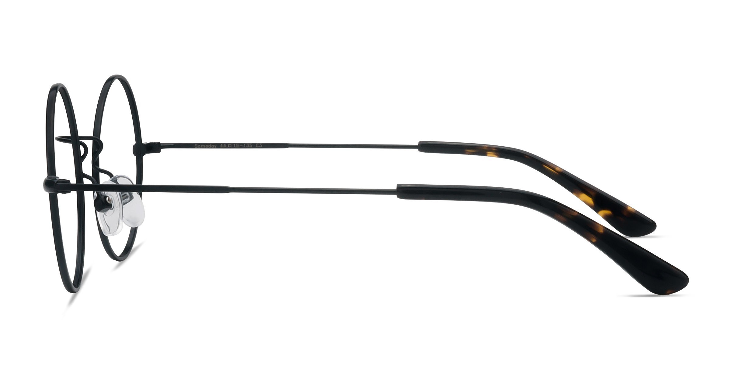 Someday Round Black Full Rim Eyeglasses | Eyebuydirect