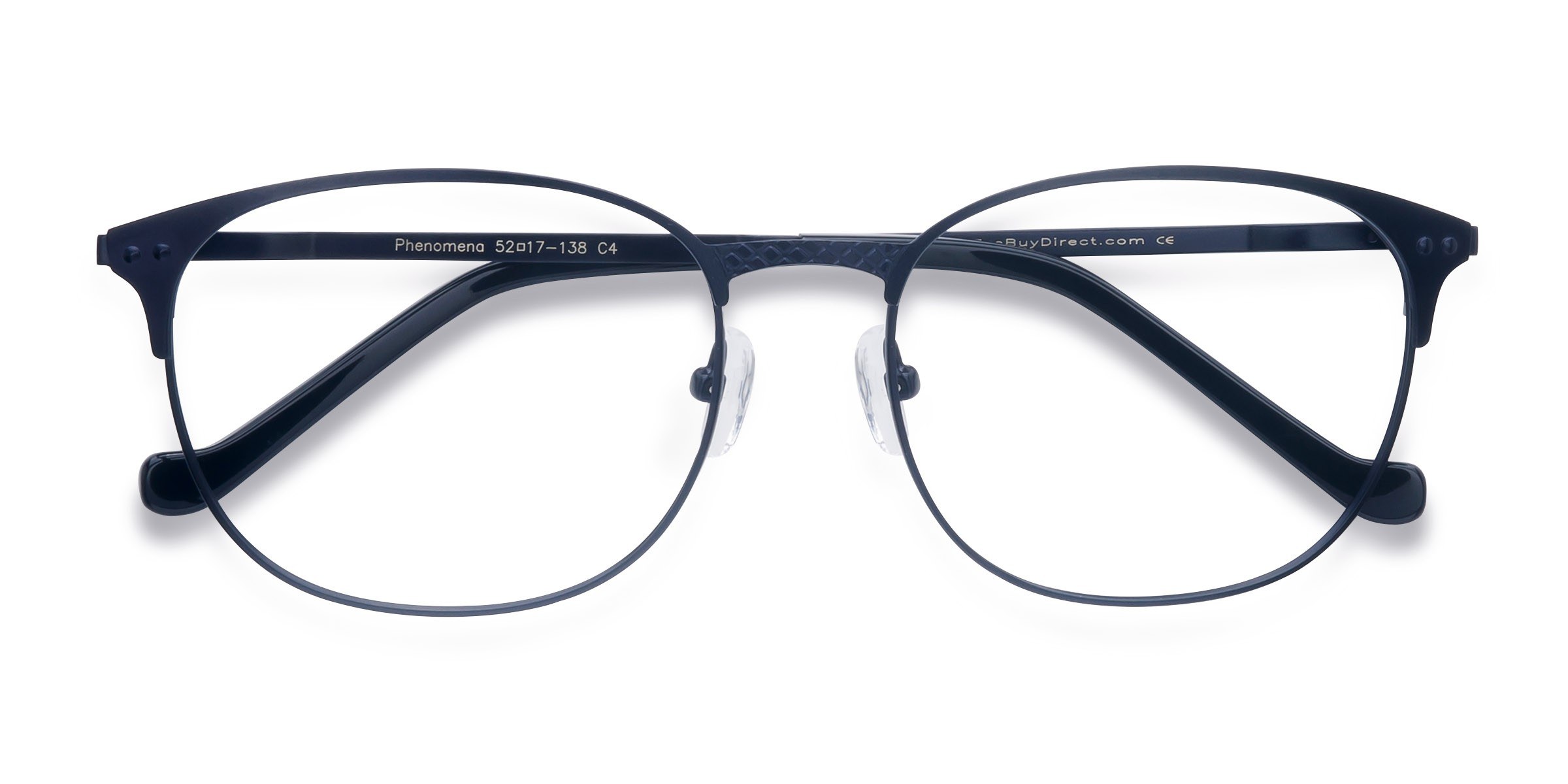 Phenomena Round Navy Full Rim Eyeglasses | Eyebuydirect