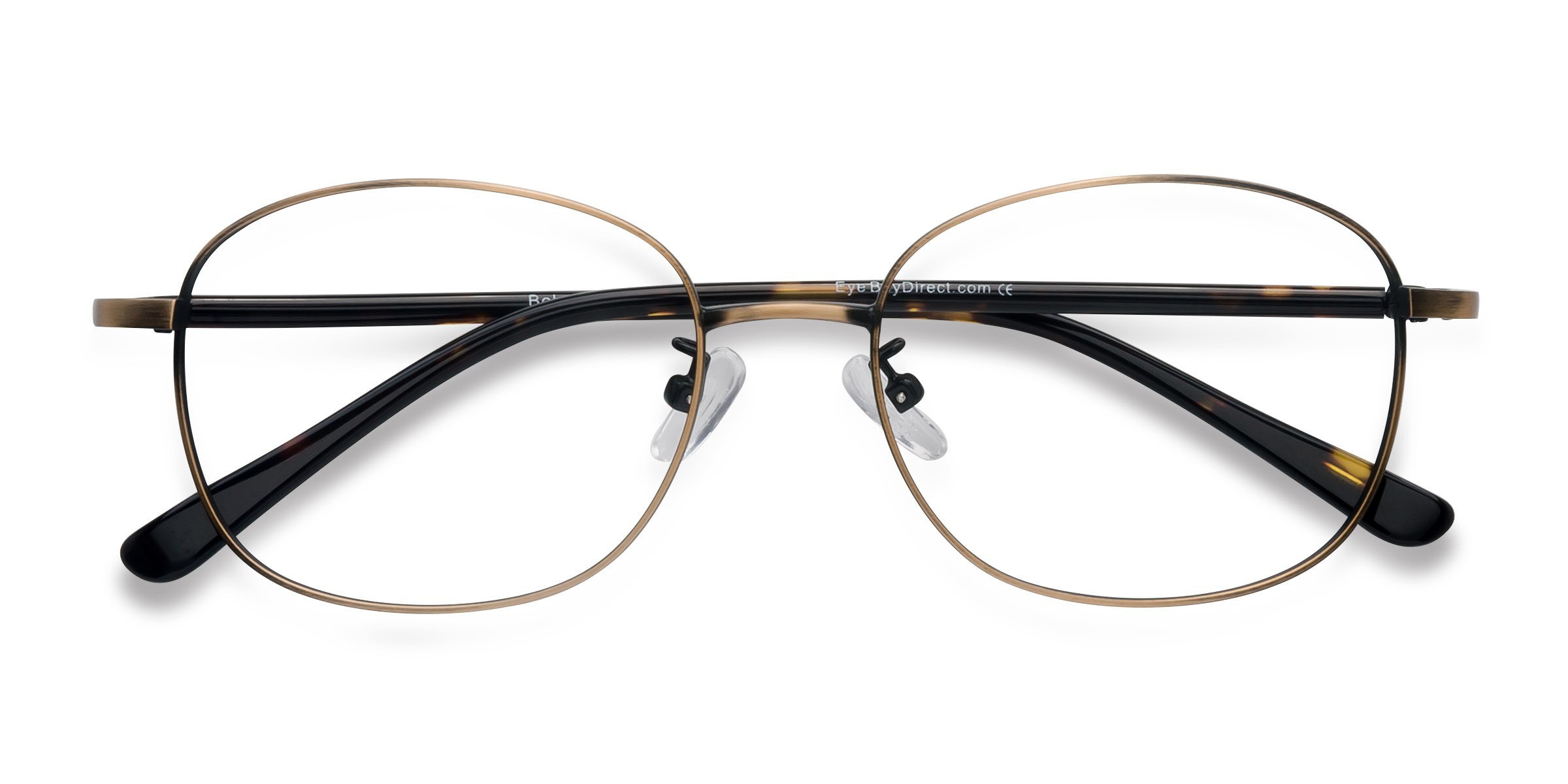 Behold Square Bronze Full Rim Eyeglasses | Eyebuydirect Canada