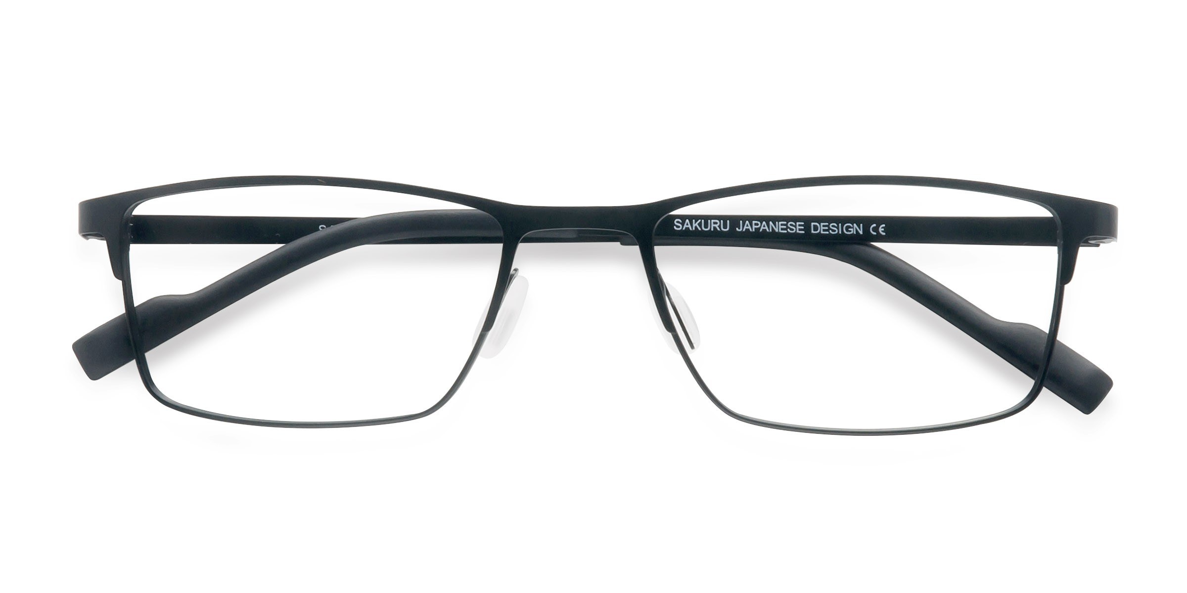SAK352 Rectangle Black Full Rim Eyeglasses | Eyebuydirect