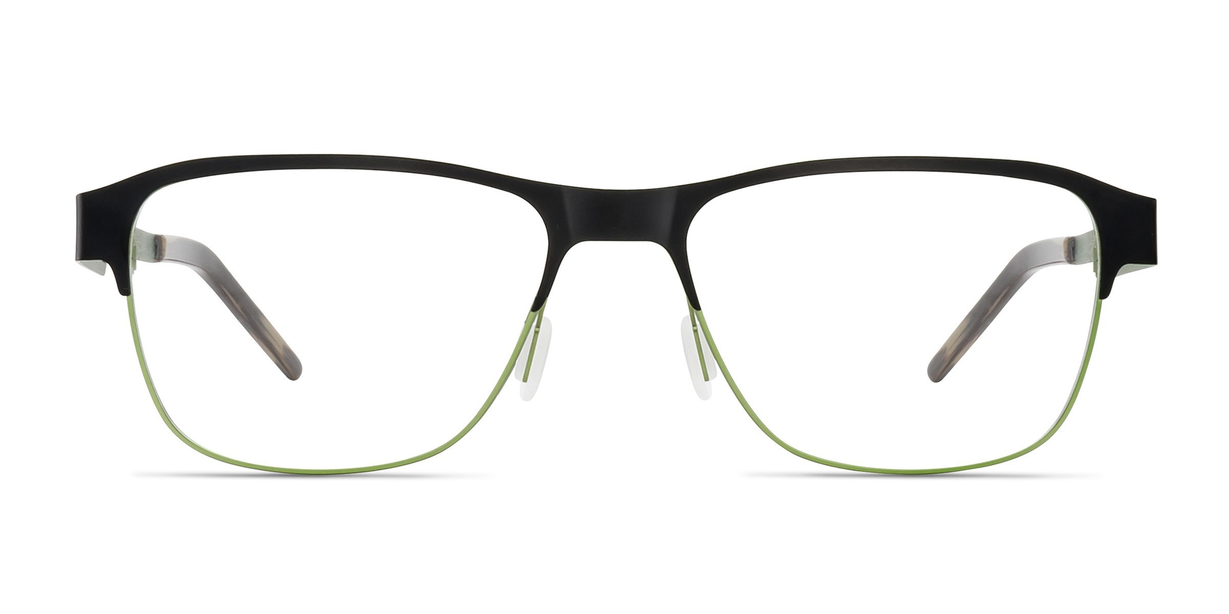 Python Rectangle Black Full Rim Eyeglasses | Eyebuydirect