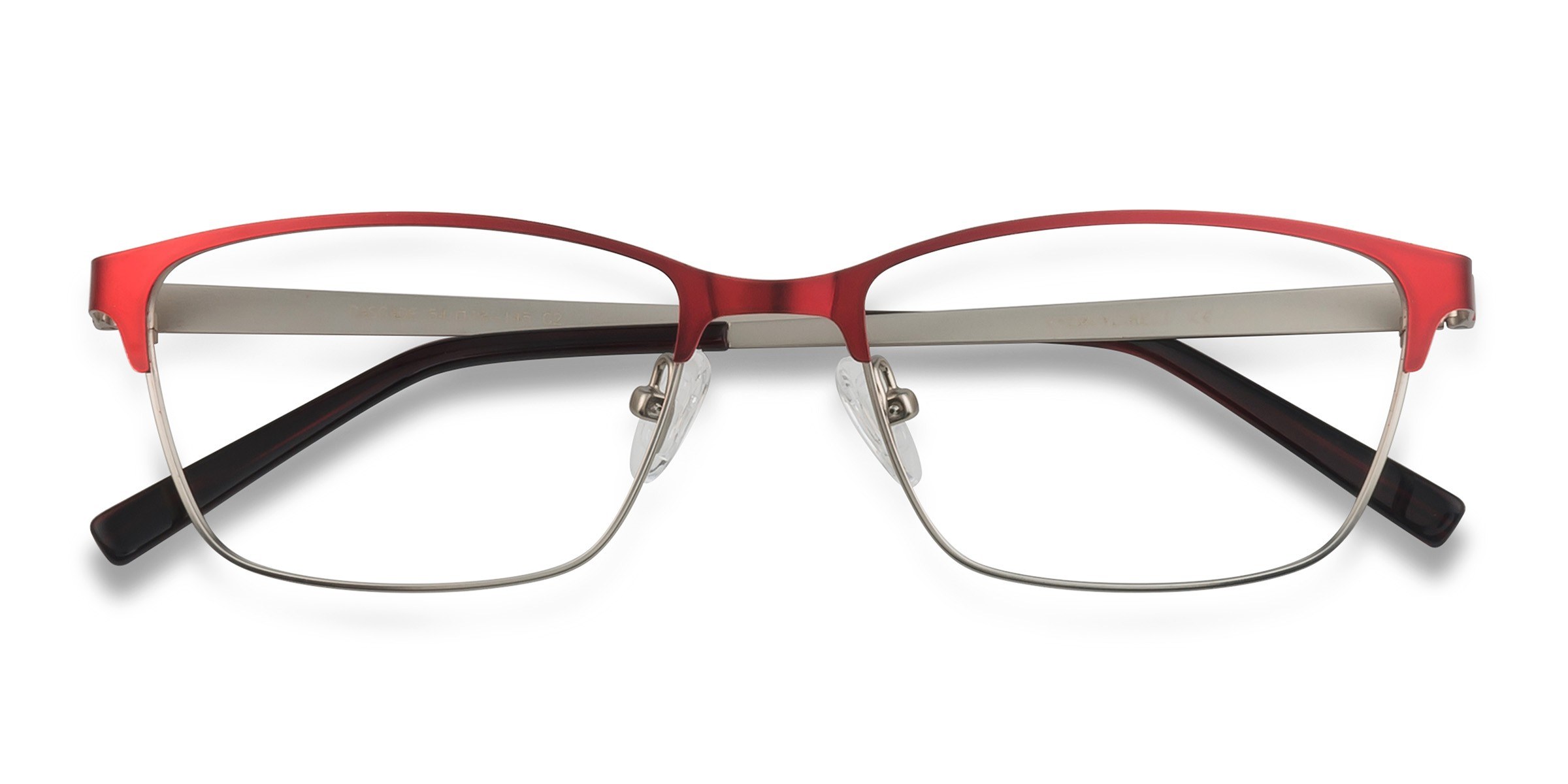 Cascade - Sleeky Sophisticated Ruby-Red Frames | Eyebuydirect
