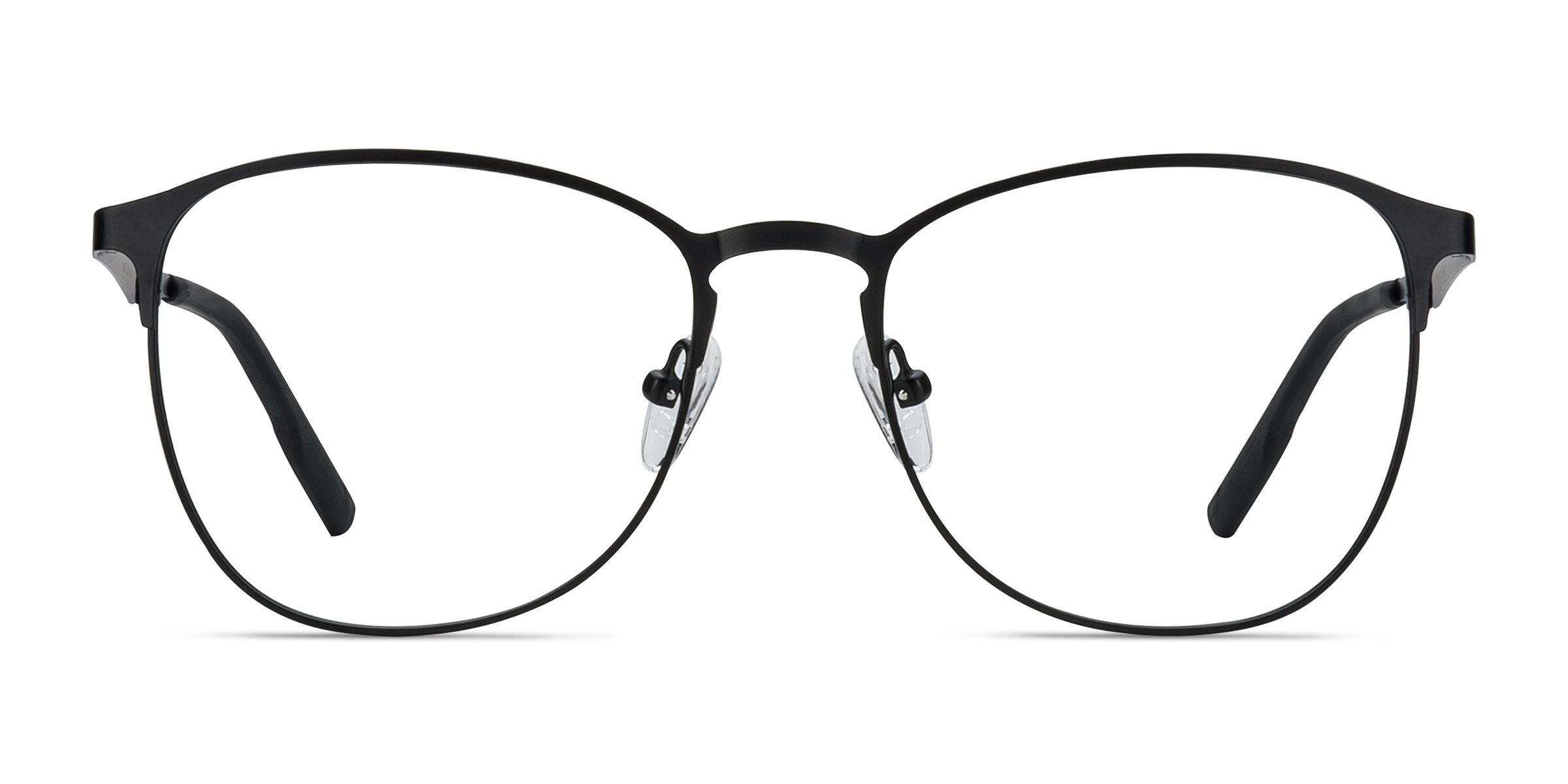 Ember Square Matte Black Full Rim Eyeglasses | Eyebuydirect