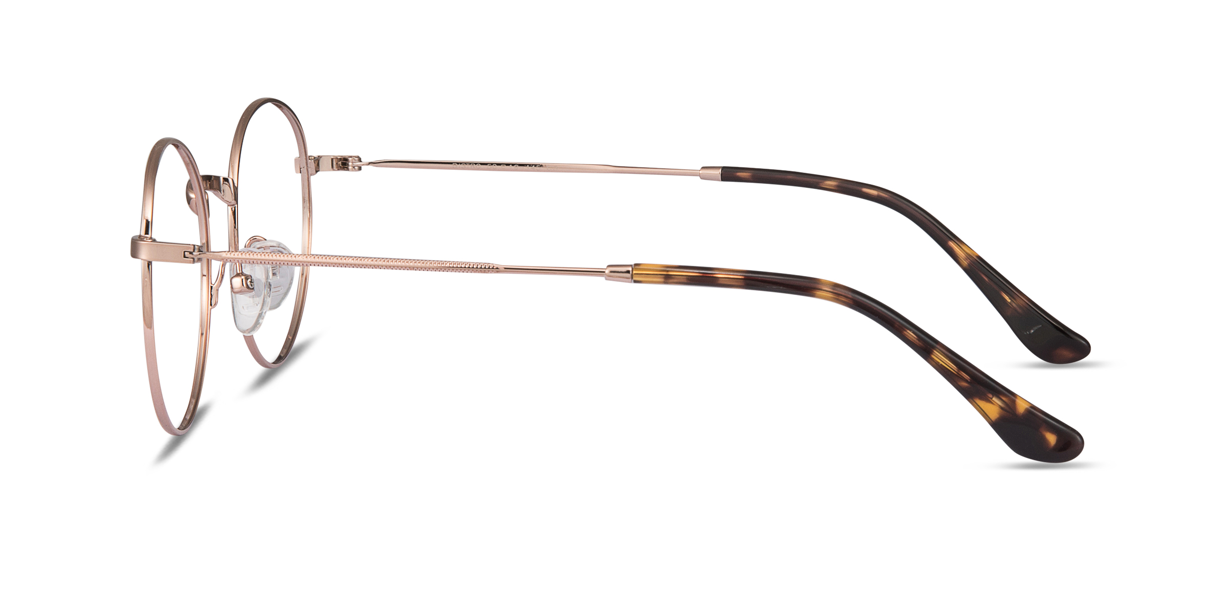 Bistro Round Rose Gold Full Rim Eyeglasses | Eyebuydirect