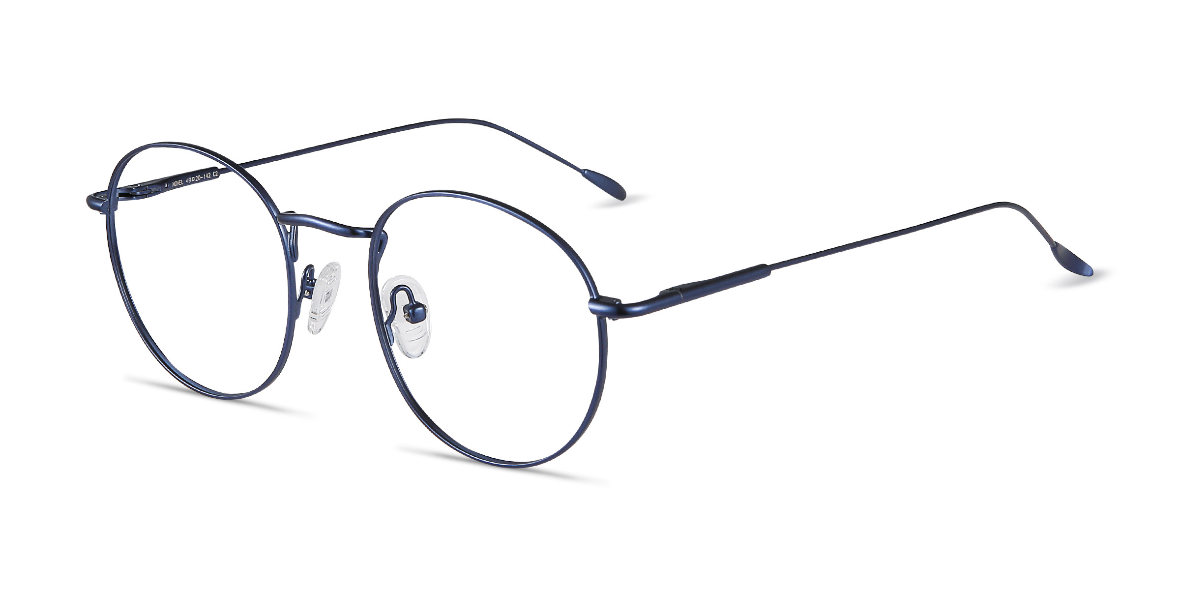 Novel Round Navy Full Rim Eyeglasses | Eyebuydirect
