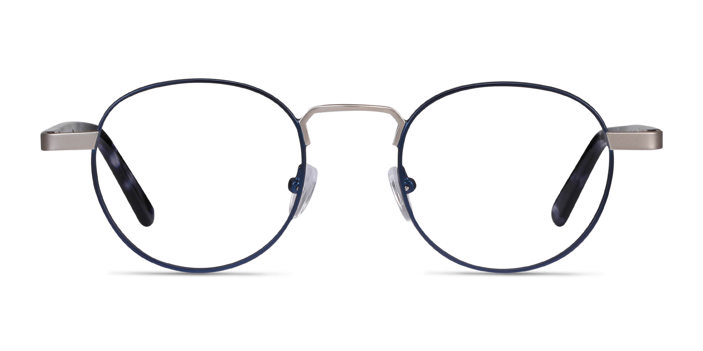 Orbit Round Blue Full Rim Eyeglasses | Eyebuydirect Canada