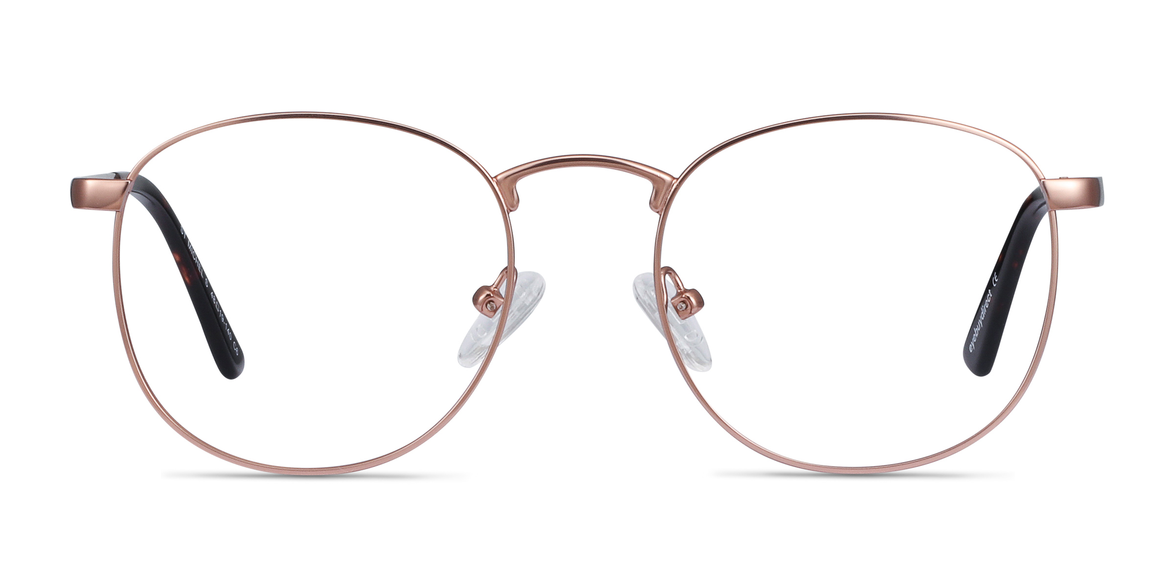 St Michel Round Rose Gold Full Rim Eyeglasses Eyebuydirect