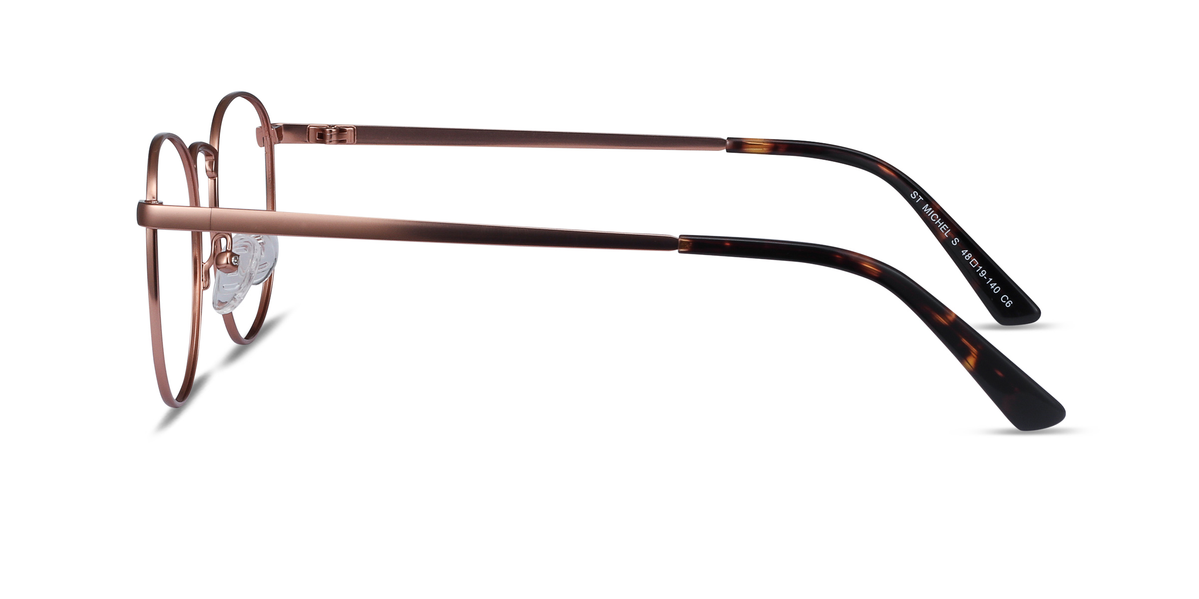 St Michel Round Rose Gold Full Rim Eyeglasses | Eyebuydirect
