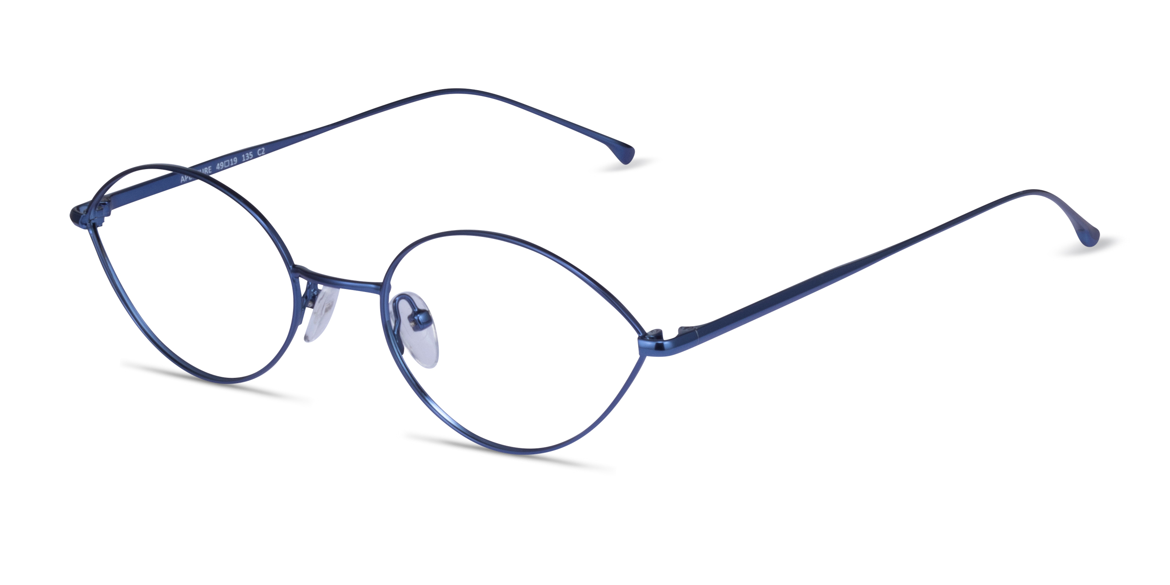 Aperture Oval Blue Glasses For Women Eyebuydirect Canada