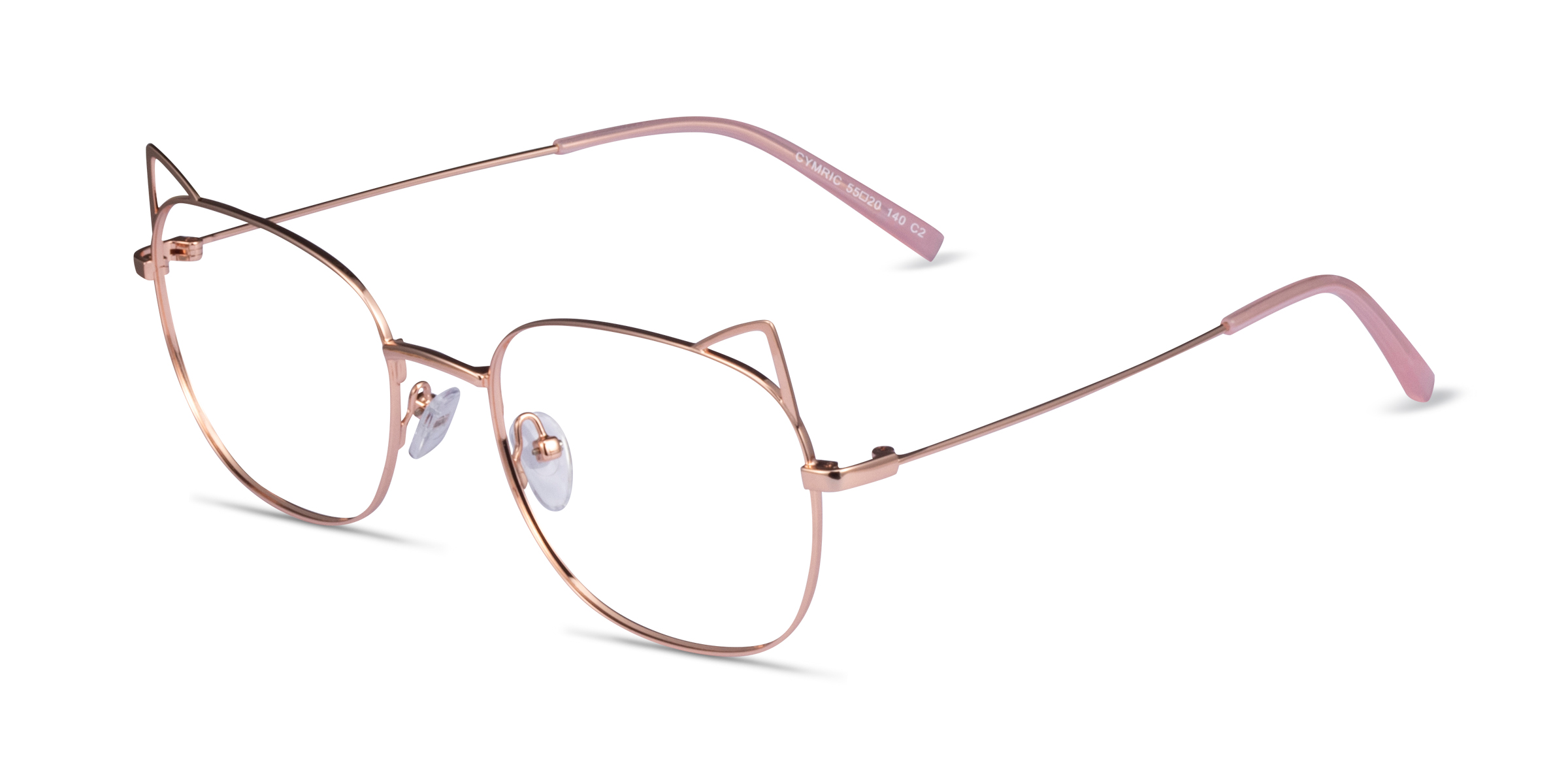 Cymric Cat Eye Rose Gold Glasses for Women | Eyebuydirect