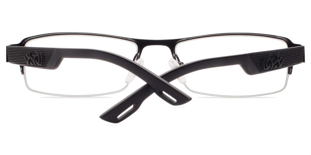 Louisa Rectangle Black Glasses for Men | Eyebuydirect Canada