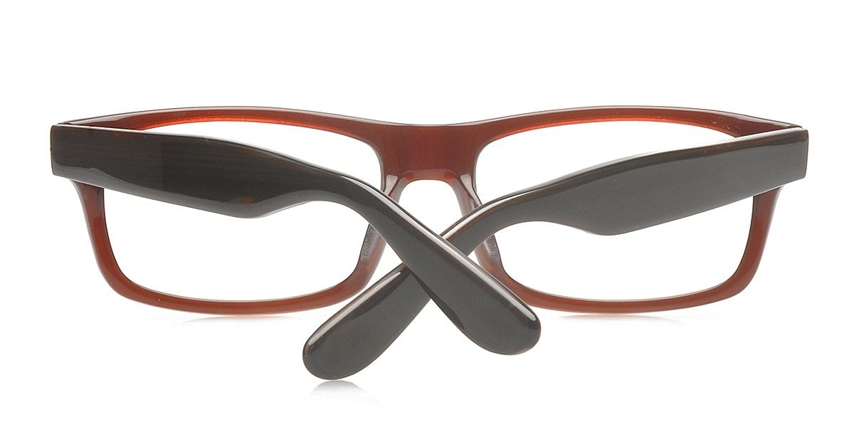 Otis - Rectangulaire Brun Monture Lunettes de vue Pour Hommes ...