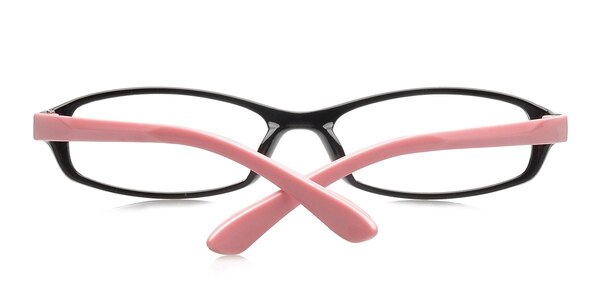 Weiser Rectangle Black & Pink Glasses for Women | Eyebuydirect