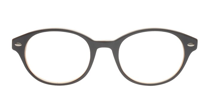 Addisyn Round Black Full Rim Eyeglasses | Eyebuydirect