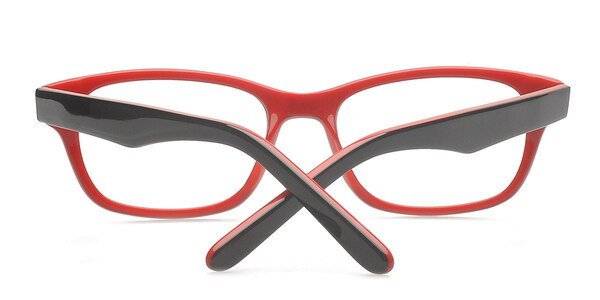 Sky Black & Red Glasses for Women | Eyebuydirect Canada