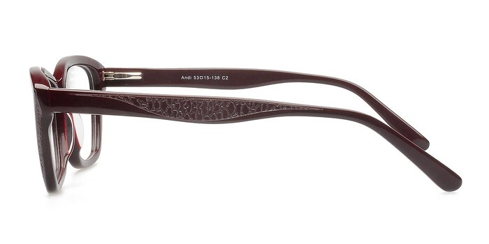 Andi Burgundy Glasses for Women | Eyebuydirect