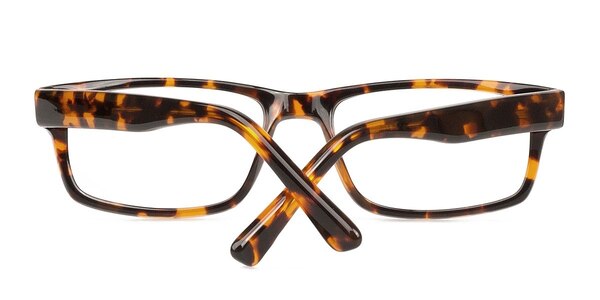Ernie Rectangle Brown & Tortoise Glasses for Women | Eyebuydirect