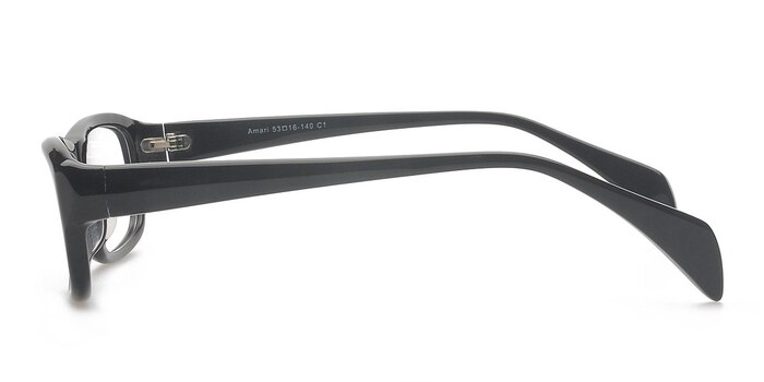 Amari Rectangle Black Full Rim Eyeglasses | Eyebuydirect Canada