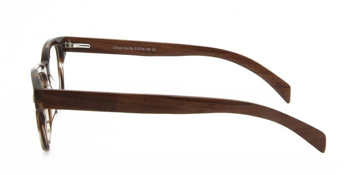 Sahara Myrtle Round Brown Full Rim Eyeglasses | Eyebuydirect