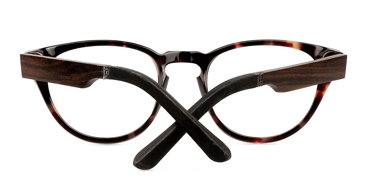 Louise Round Brown & Tortoise Glasses for Women | Eyebuydirect Canada