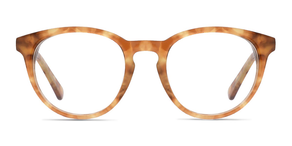 Stanford Round Brown & Tortoise Glasses for Women | Eyebuydirect