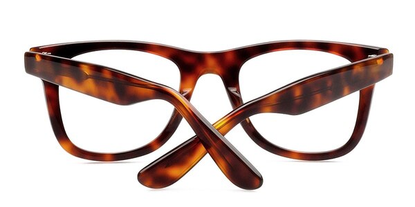 Ollie Square Brown & Tortoise Full Rim Eyeglasses | Eyebuydirect