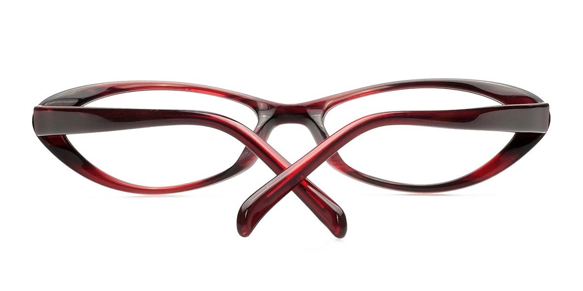 Storm Oval Burgundy Glasses for Women | Eyebuydirect Canada