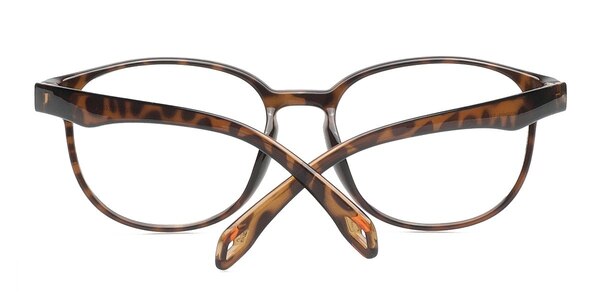 Alessandra Round Brown & Tortoise Glasses for Women | Eyebuydirect Canada