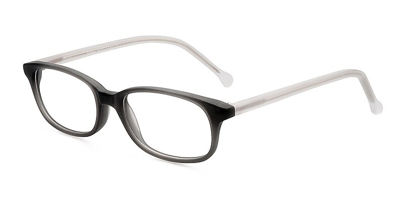 Sylvia Oval Matte Gray Glasses For Women Eyebuydirect Canada