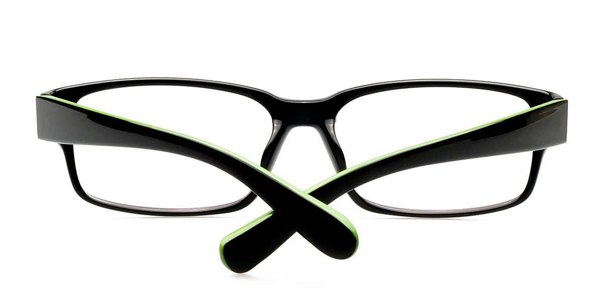 Apollo Rectangle Black Glasses for Men | Eyebuydirect Canada