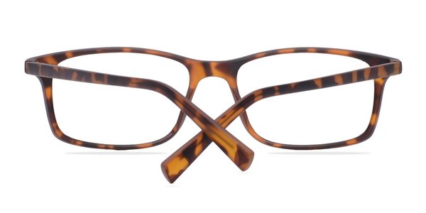 Empire Rectangle Matte Tortoise Full Rim Eyeglasses Eyebuydirect