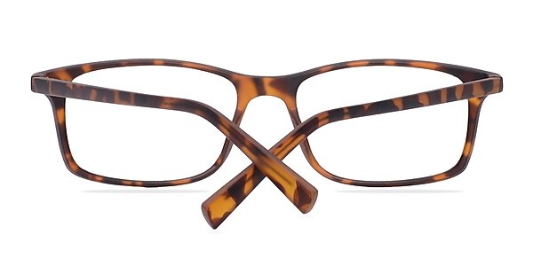 Empire Rectangle Matte Tortoise Full Rim Eyeglasses Eyebuydirect